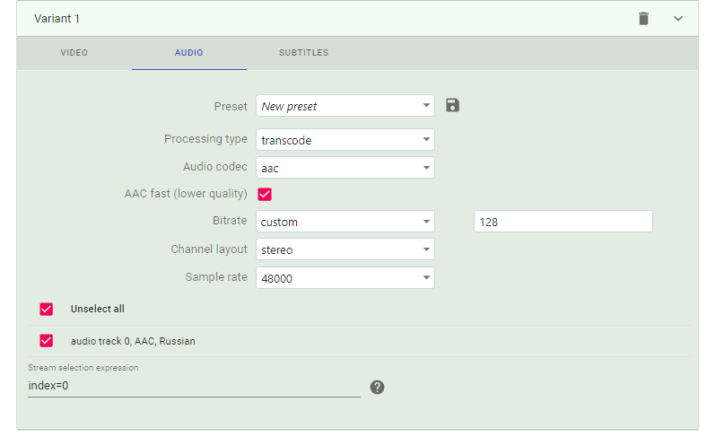 NetUP Stream Processor